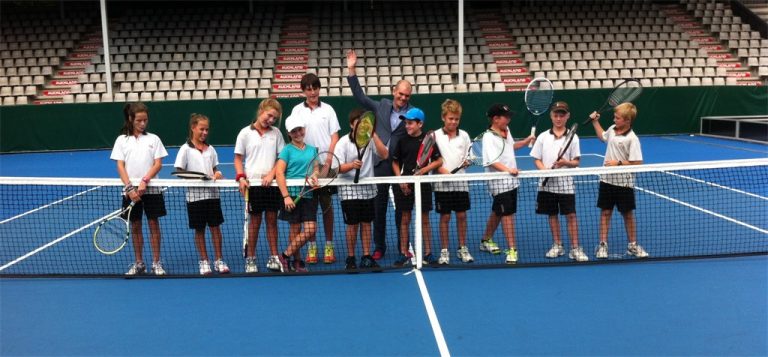 Ponsonby Intermediate visit ASB Arena - Tennis Auckland